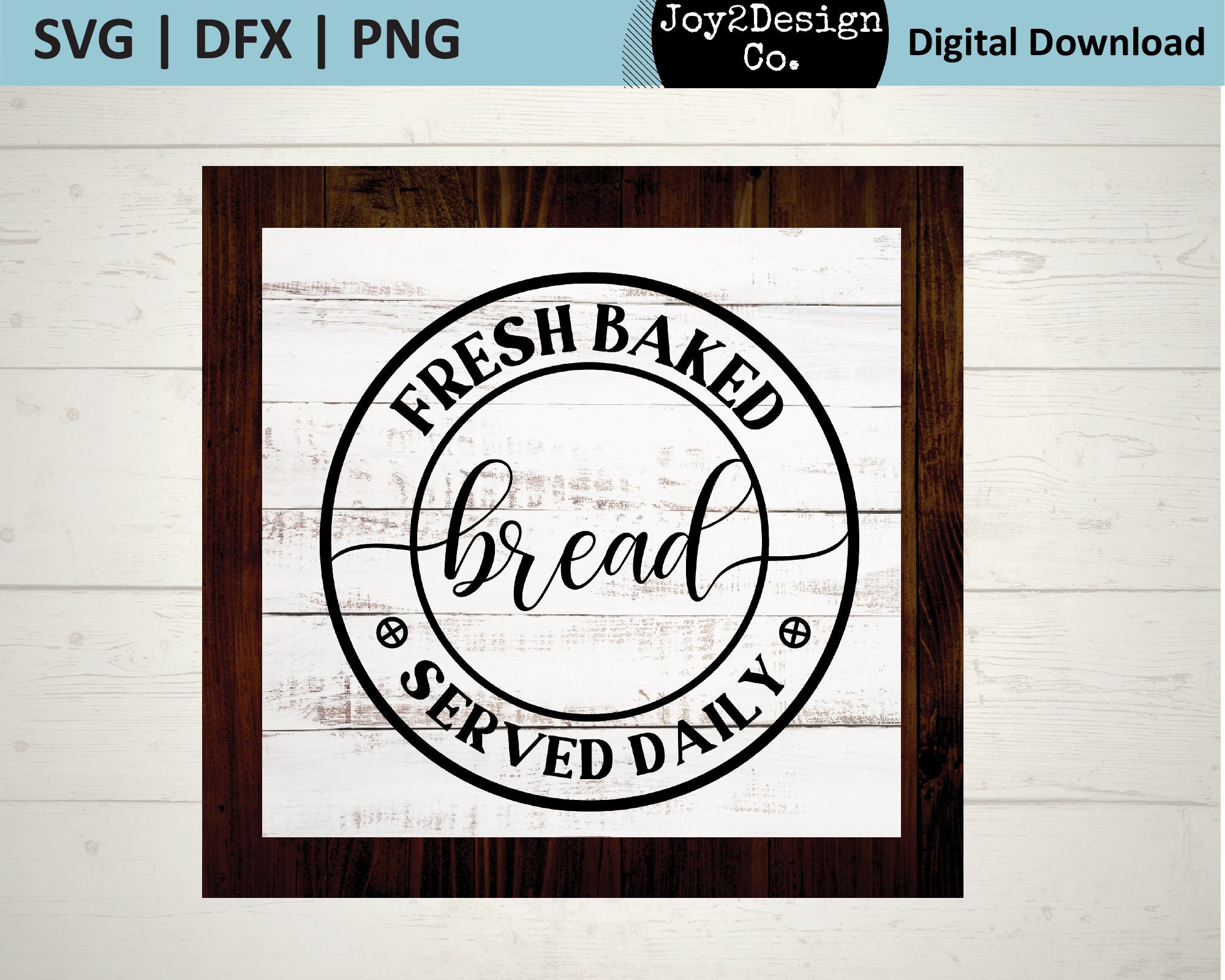 Fresh Baked Bread SVG DFX PNG Vintage Kitchen Decor Svg - Etsy UK