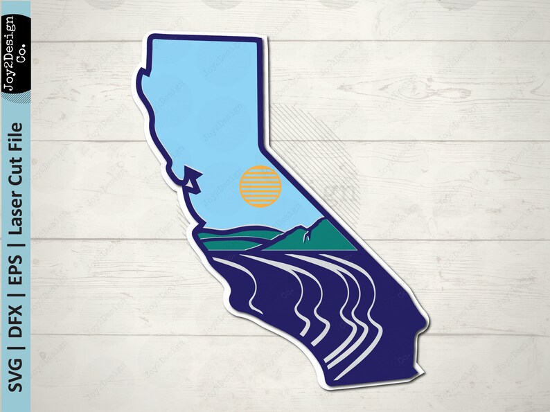 California State Svg Eps Dfx Png California Art Svg - Etsy