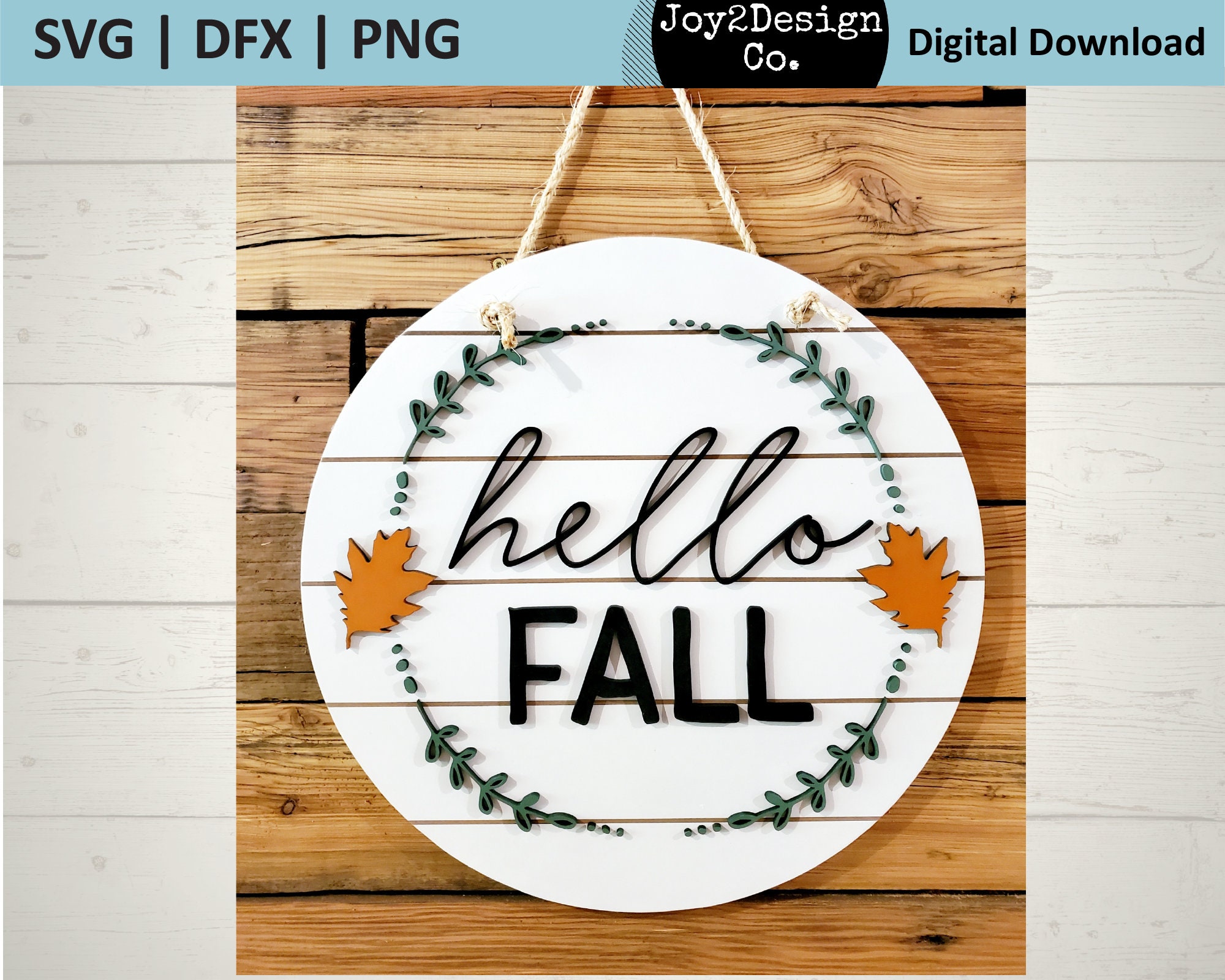 Fall SVG Bundle Fall Door Hanger SVG DFX Png Fall | Etsy