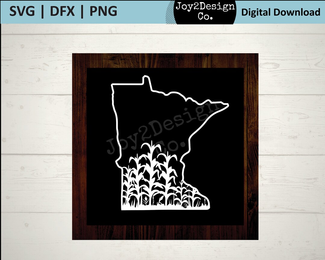 Minnesota Cornfield Svg | Minnesota State SVG | DFX | PNG | Minnesota ...