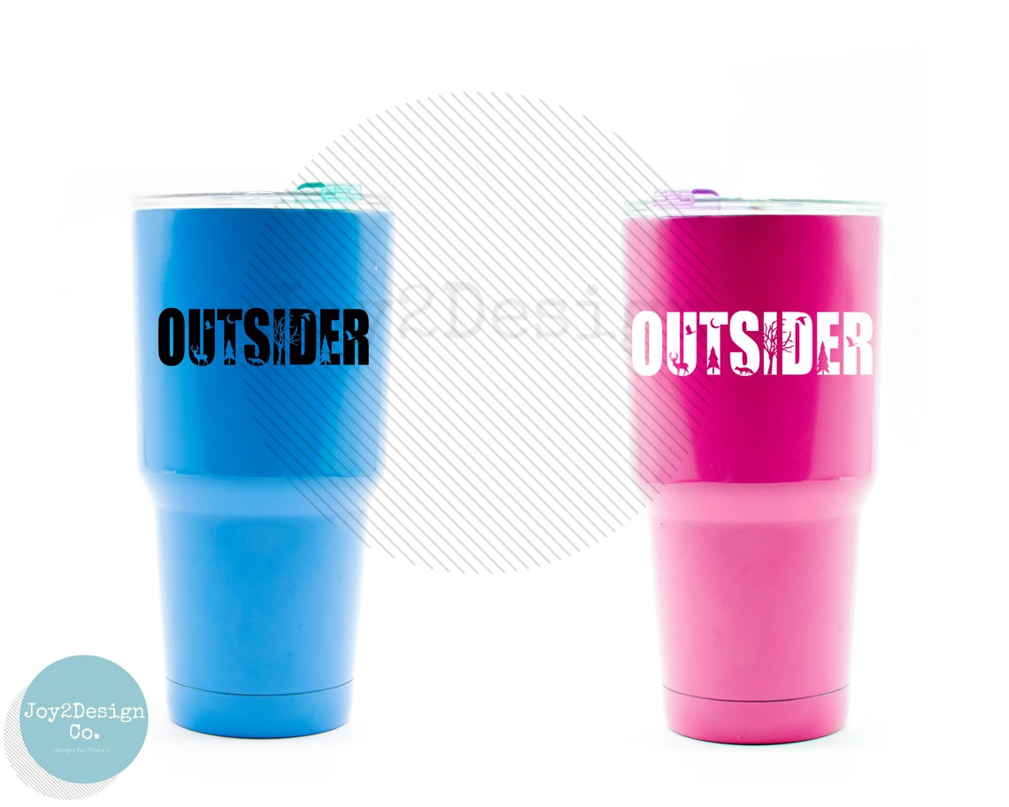 Outsider Svg | Wilderness Cut File | Svg/pdf/png/jpeg - Etsy