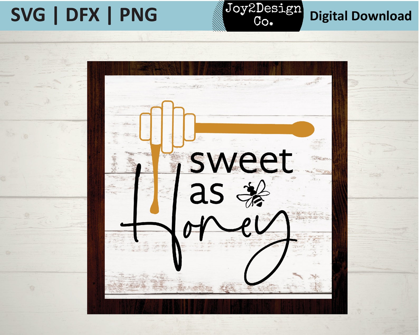 Sweet as Honey SVG DFX PNG Honey Bee Decor Svg Sweet - Etsy