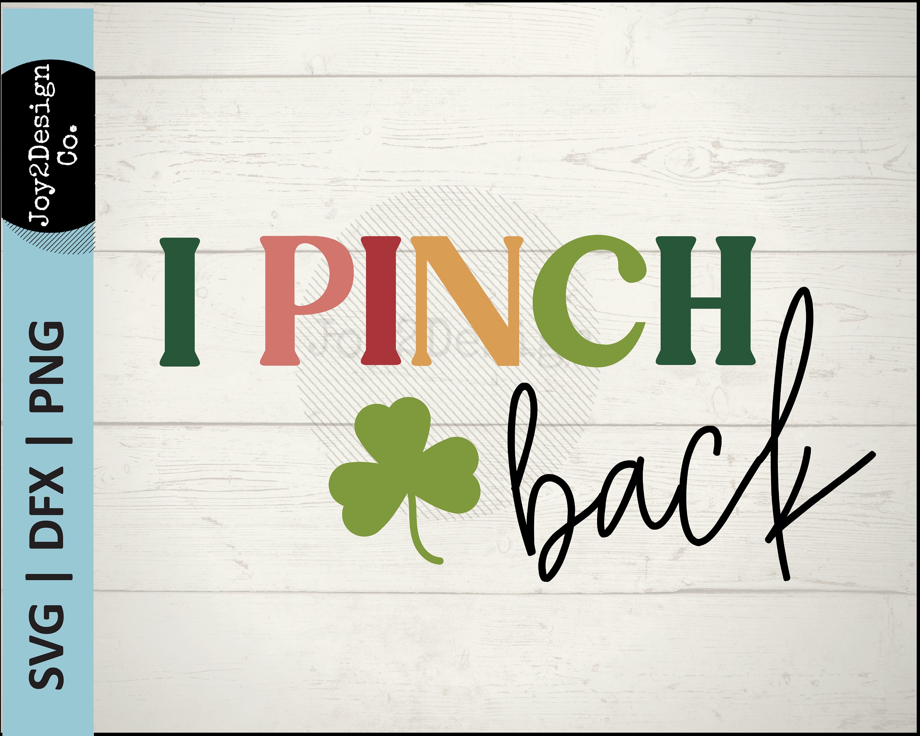 I Pinch Back Svg Pinch Me Svg Funny St Patricks Svg Digital - Etsy