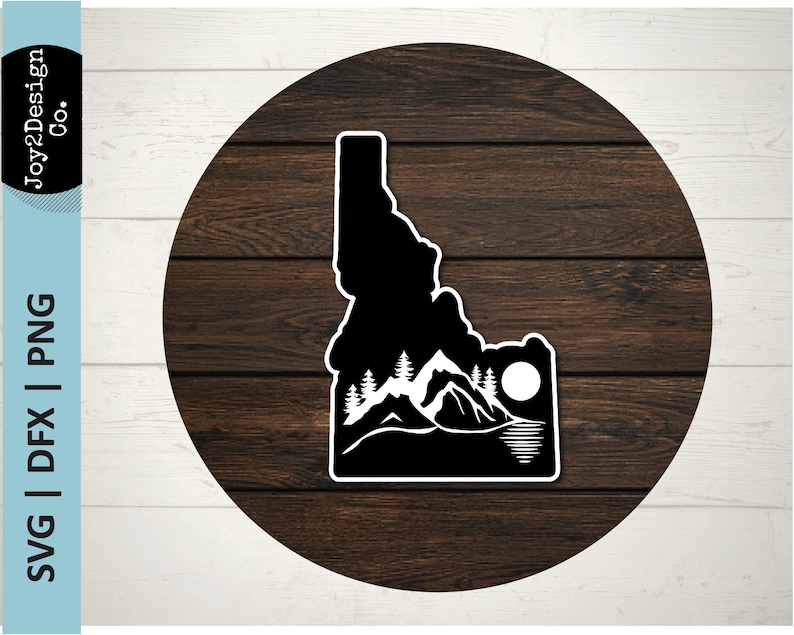 Idaho State SVG DFX PNG Idaho Decal Idaho Svg Idaho - Etsy