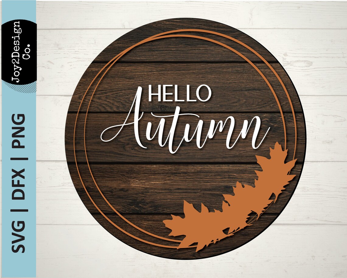 Fall SVG Bundle Fall Door Hanger SVG DFX Png Fall | Etsy