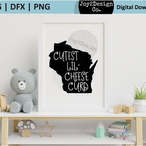Cutest Little Cheese Curd Svg | Cheese Head Baby SVG | DFX | PNG ...