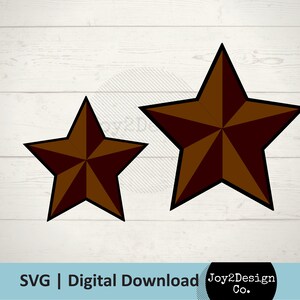 Primitive Star Svg | Primitive Star | Primitive Decor | 3D Star Svg ...
