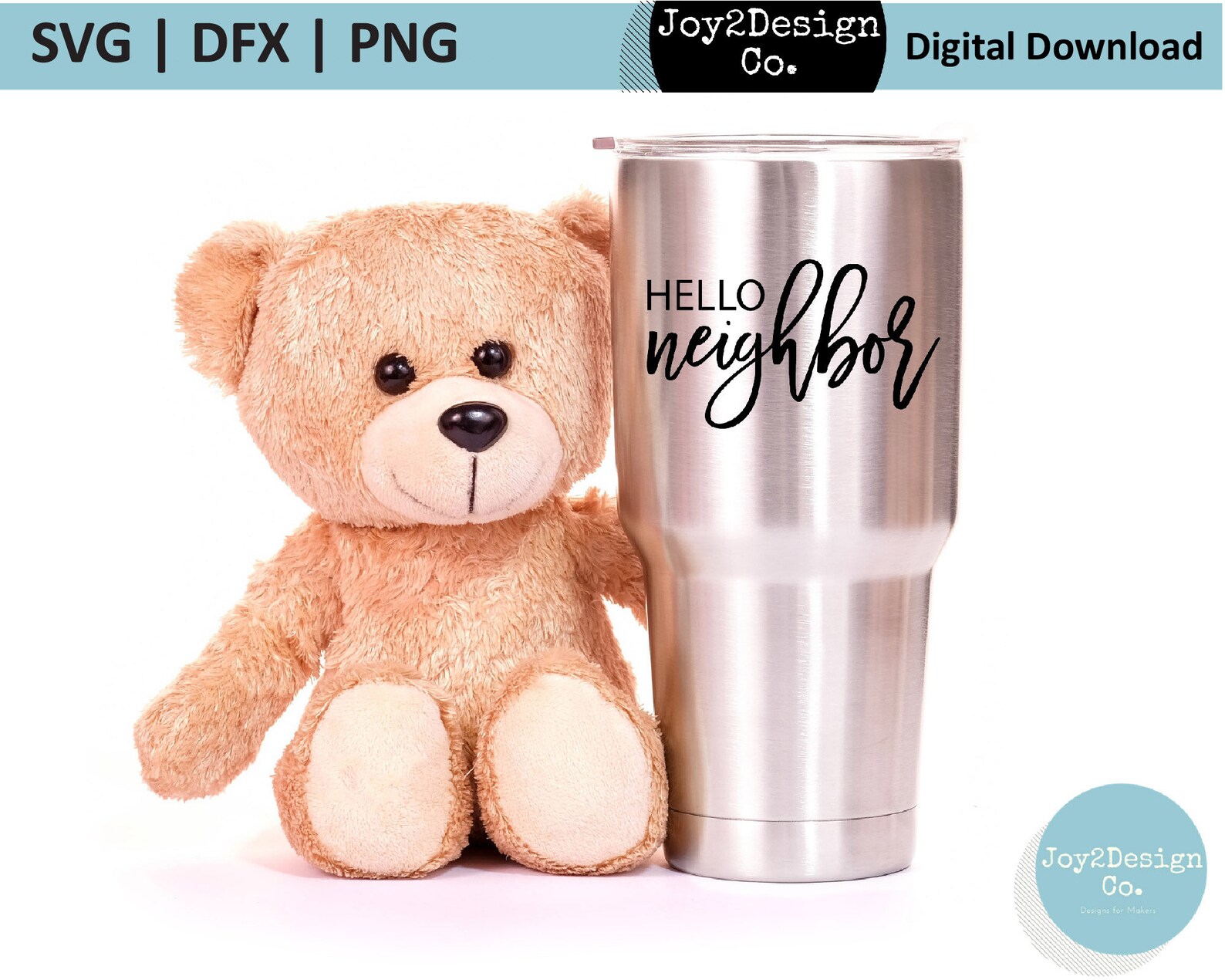 Hello Neighbor Svg New Neighbor Gift Neighbor Gift SVG / PNG / DFX ...