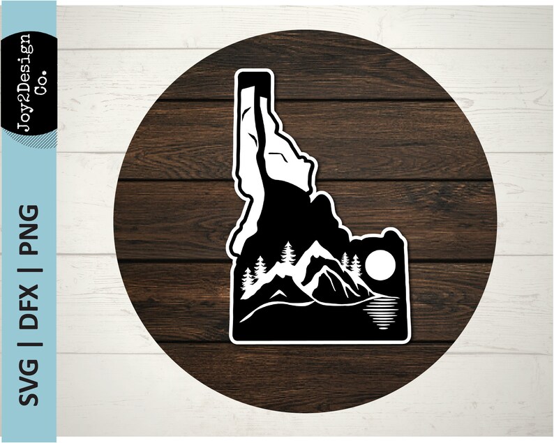Idaho State SVG DFX PNG Idaho Decal Idaho Svg Idaho - Etsy