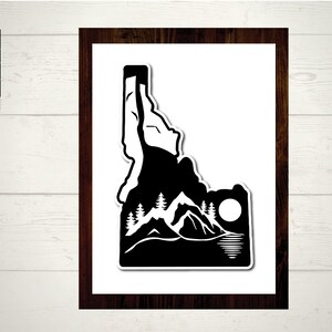 Idaho State SVG | DFX | PNG | Idaho Decal | Idaho Svg | Idaho Home Svg ...