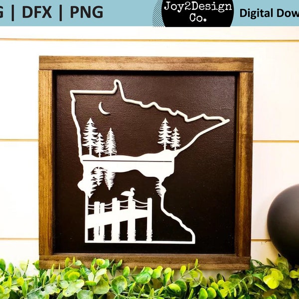 Minnesota Svg - Etsy