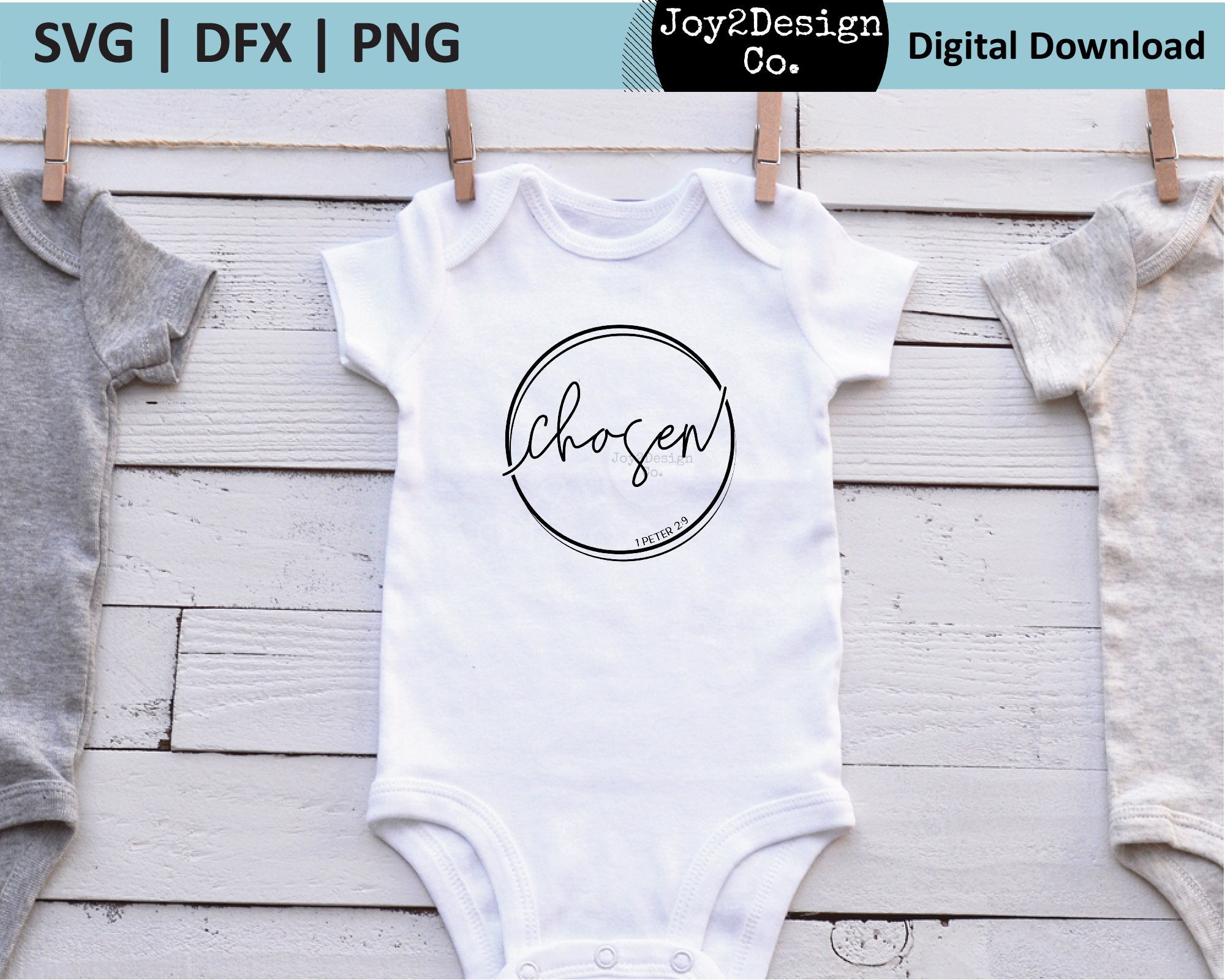 Chosen SVG | DFX | PNG | Scripture Svg | Waymaker Svg | Christian Svg ...