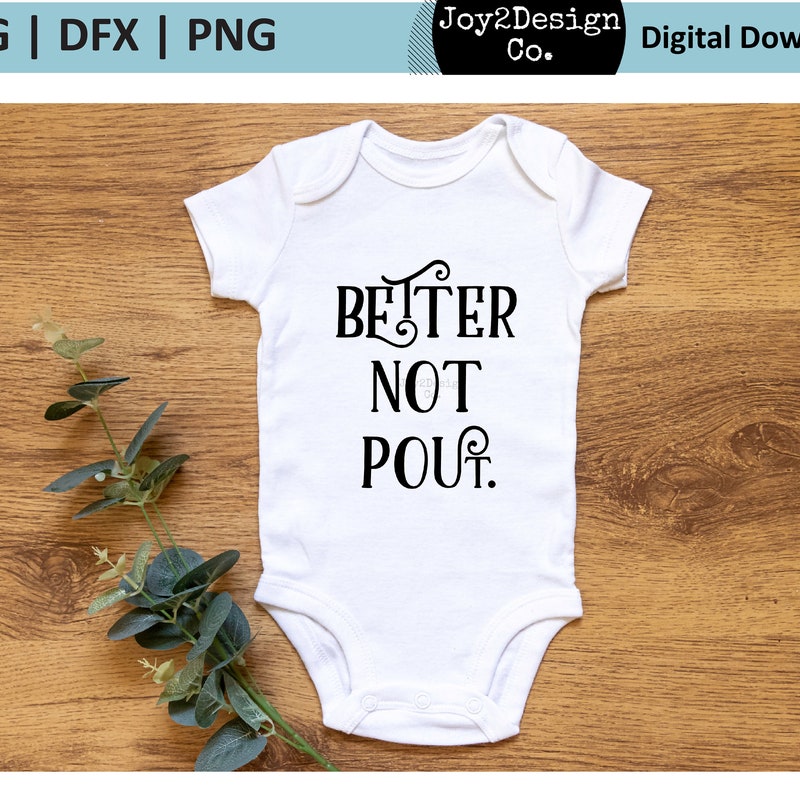 Better Not Pout Sign - Etsy