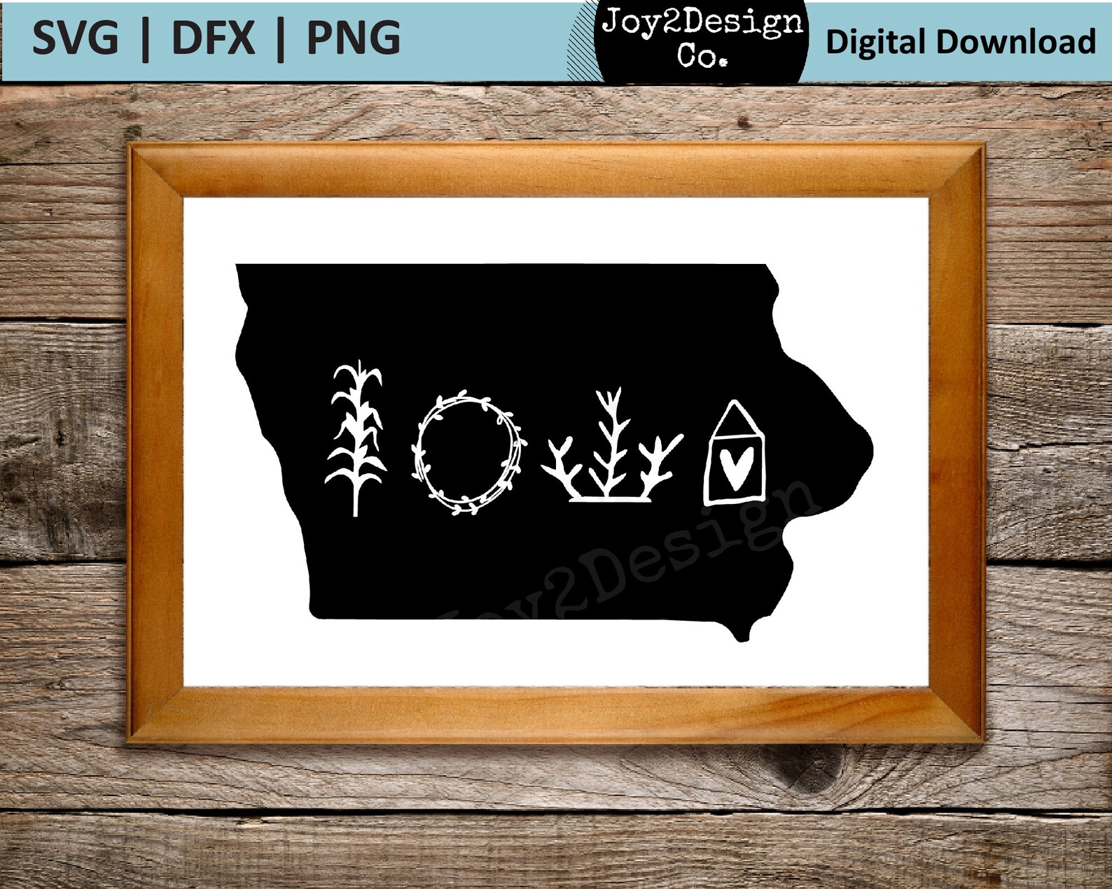 Iowa Svg Iowa State SVG DFX PNG | Etsy