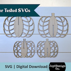 3D Pumpkin SVG | Halloween Pumpkin SVG | Fall Pumpkin Svg | Laser Cut ...