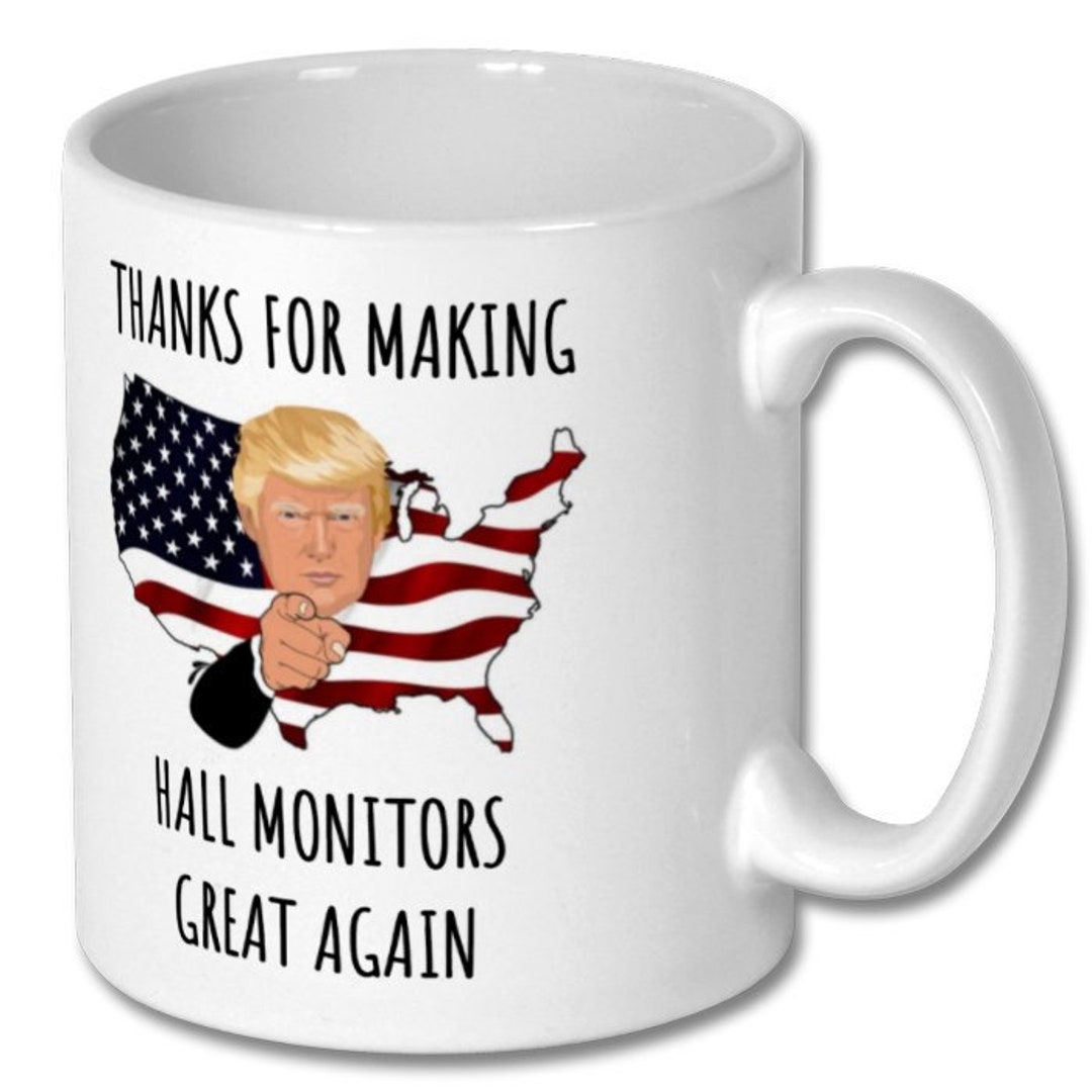 FUNNY HALL MONITOR Mug, Hall Monitor, Hall Monitor Mug, Hall Monitor ...