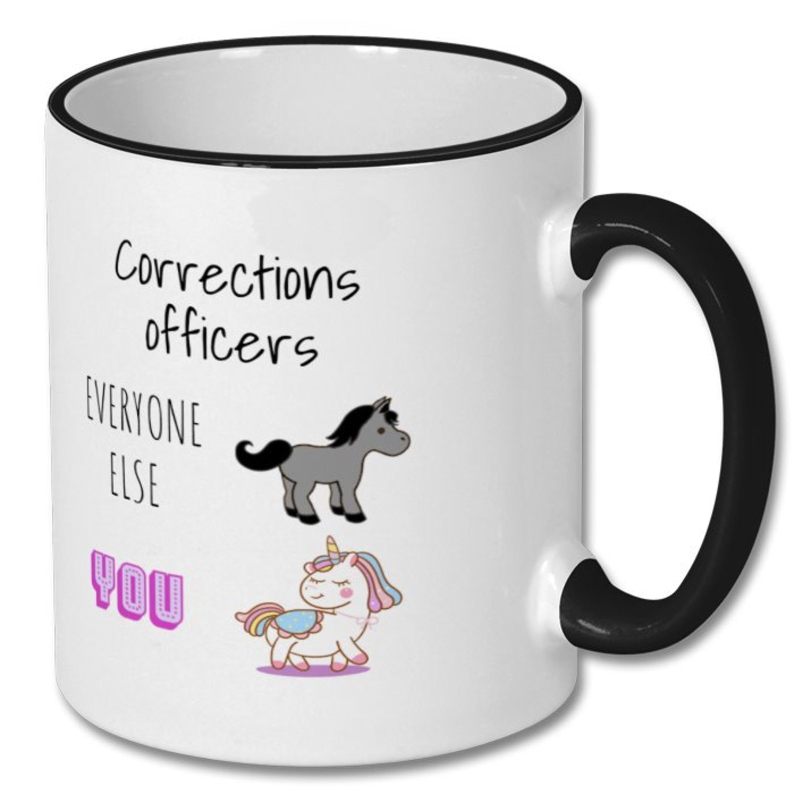 CORRECTIONS OFFICER HUMOR Mug Corrections Officer - Etsy