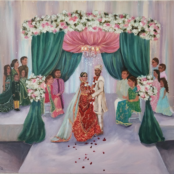 Wedding Painting - Etsy
