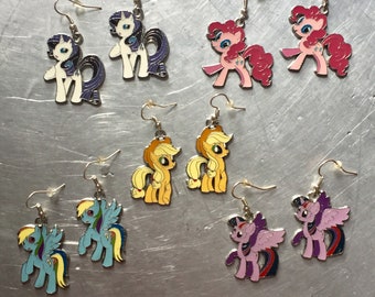 My little pony earrings | Etsy