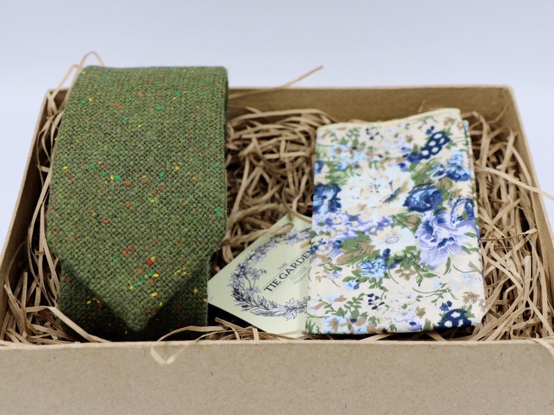 GEORGE & EL: Mens Ties Ties for Men Gifts for Men Tweed | Etsy