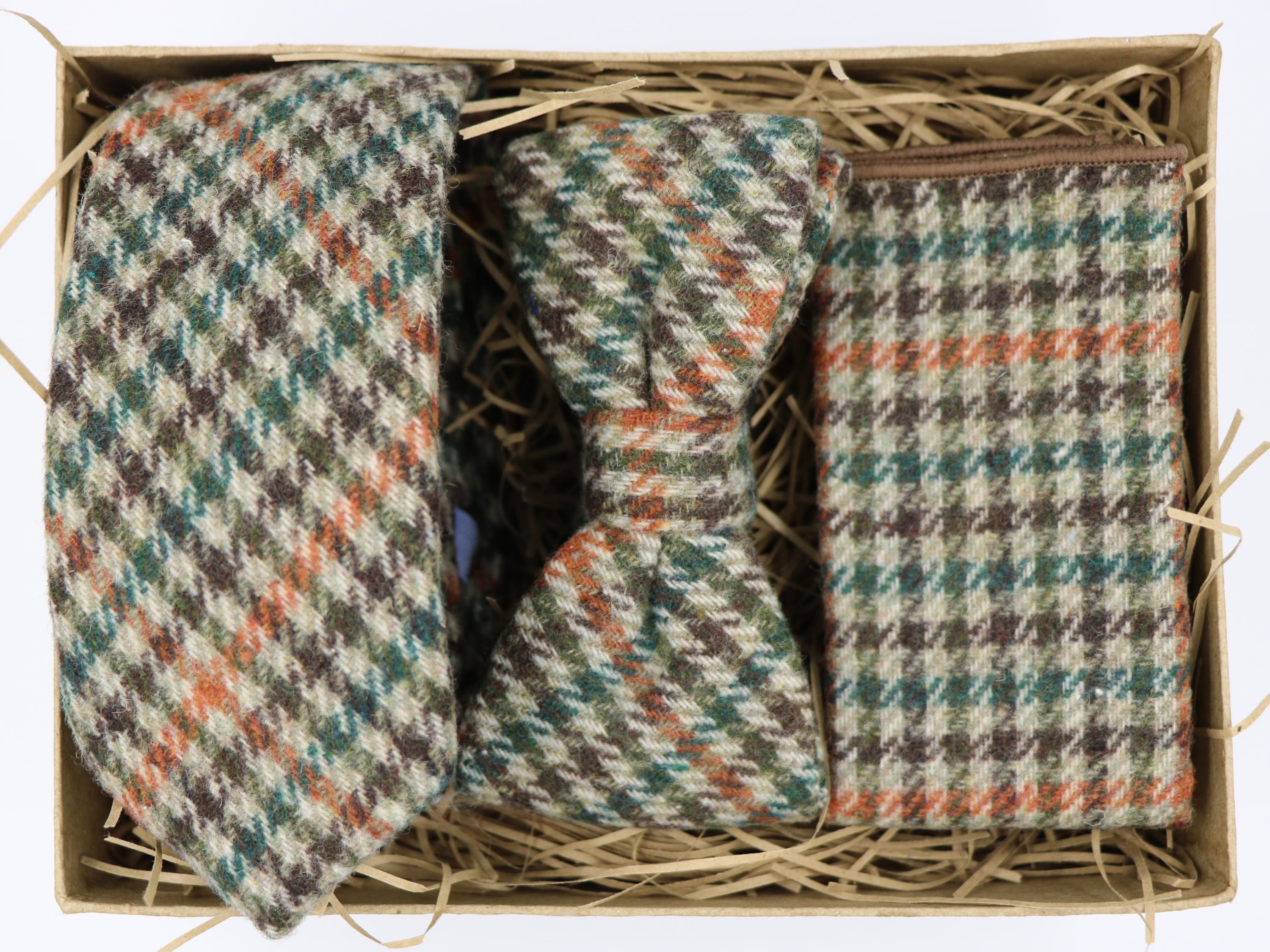 GILES: Wool Necktie Bow Tie Pocket Square Wedding Tie | Etsy