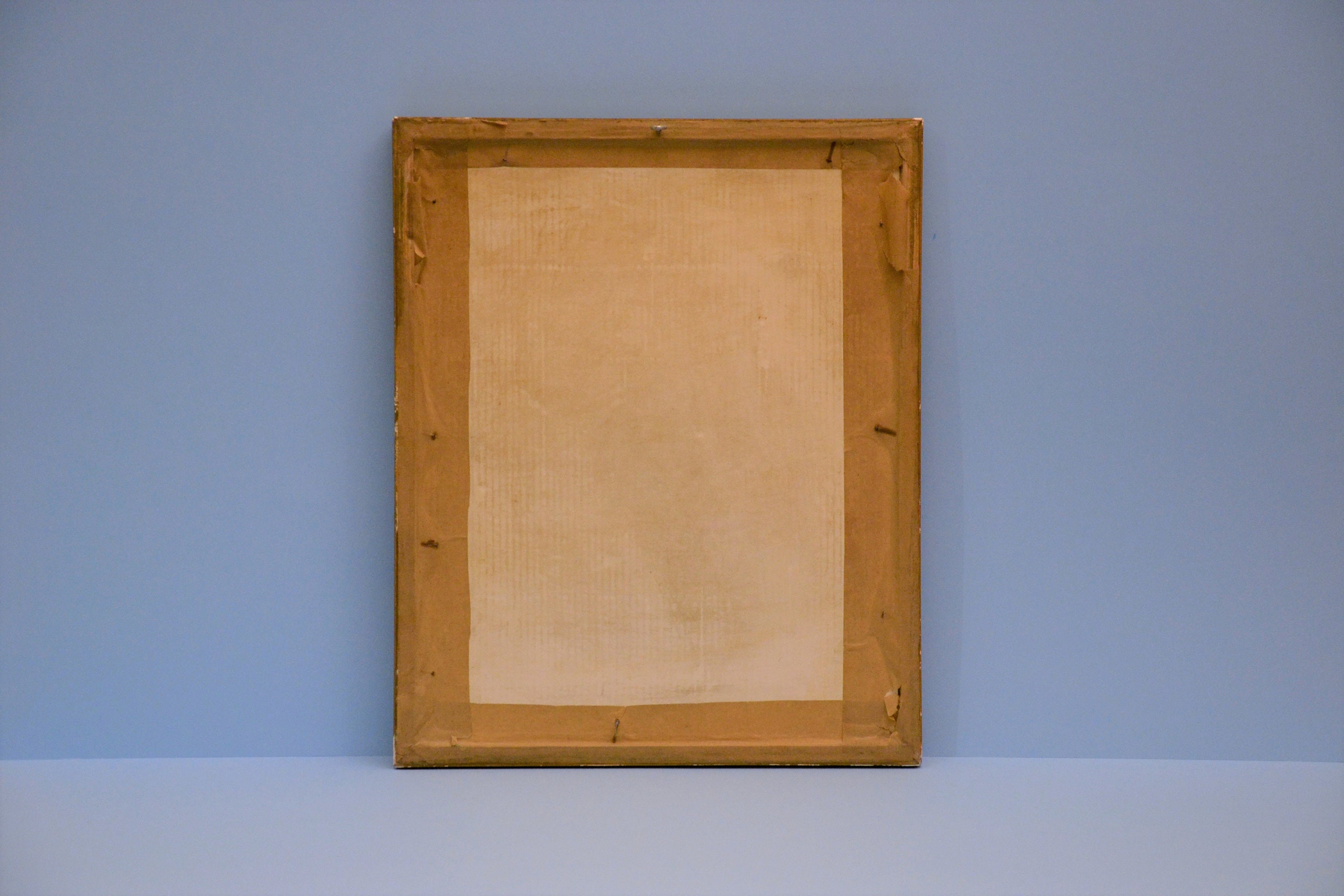 Print of Bruges in Gold-colored Frame With Border Motif Gilded Vintage ...