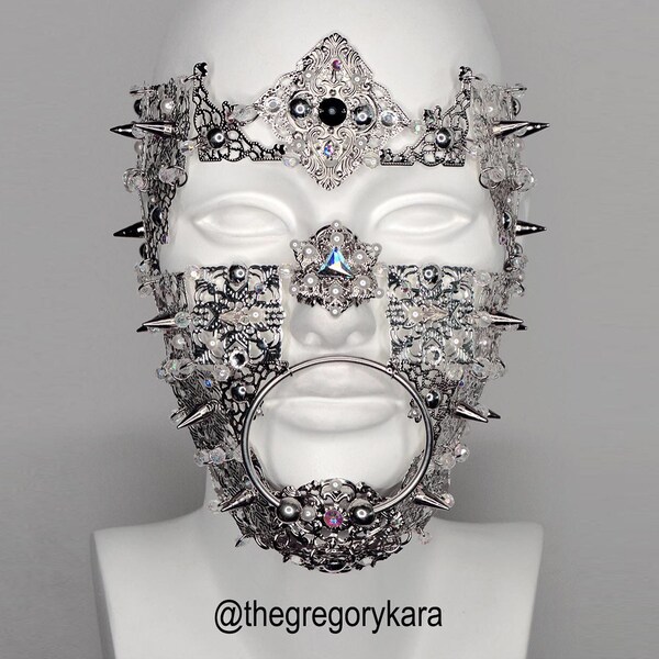 Metal Filigree Mask - Etsy