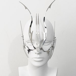Article00010 SS22 | Head Piece | Metal Piece | Sci Fi | Tribal | Steel ...
