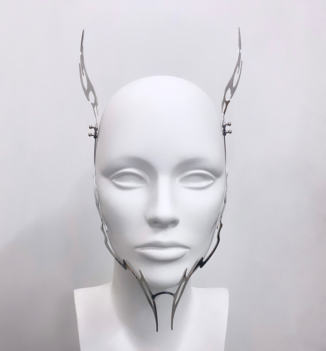 Article00012 | Headpiece | Facepiece | Metal Piece | Wearable Art - Etsy