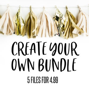 Create Your Own Bundle Svg, Svg Bundle, Cricut Cut Designs, Valentine's ...