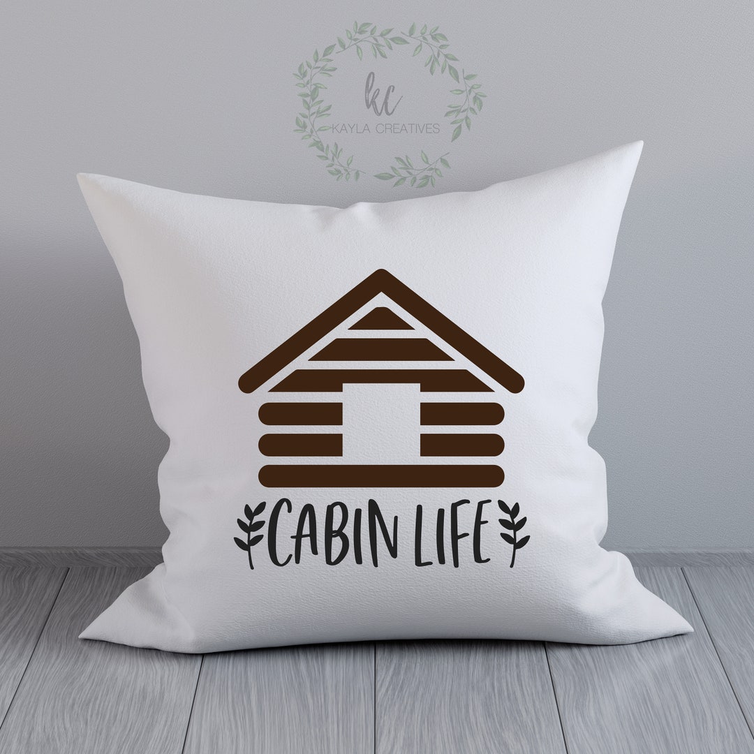 Cabin Life Svg, Cabin Svg, Winter Svg File, Christmas Svg, Winter Cabin ...