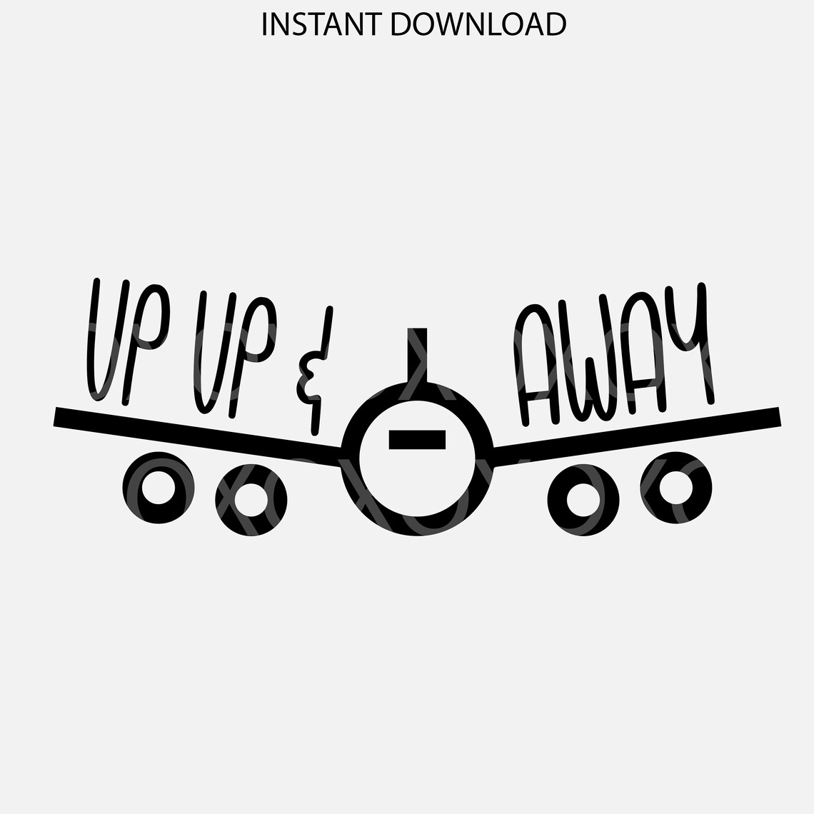 Up up and Away Svg Airplane Svg Travel Svg Adventure Svg | Etsy