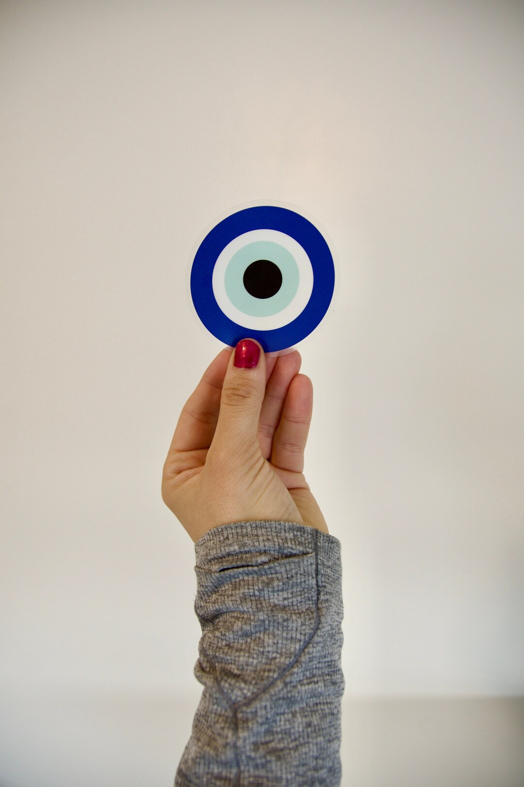 Evil Eye Clear Vinyl Stickers 2" or 3" - Etsy