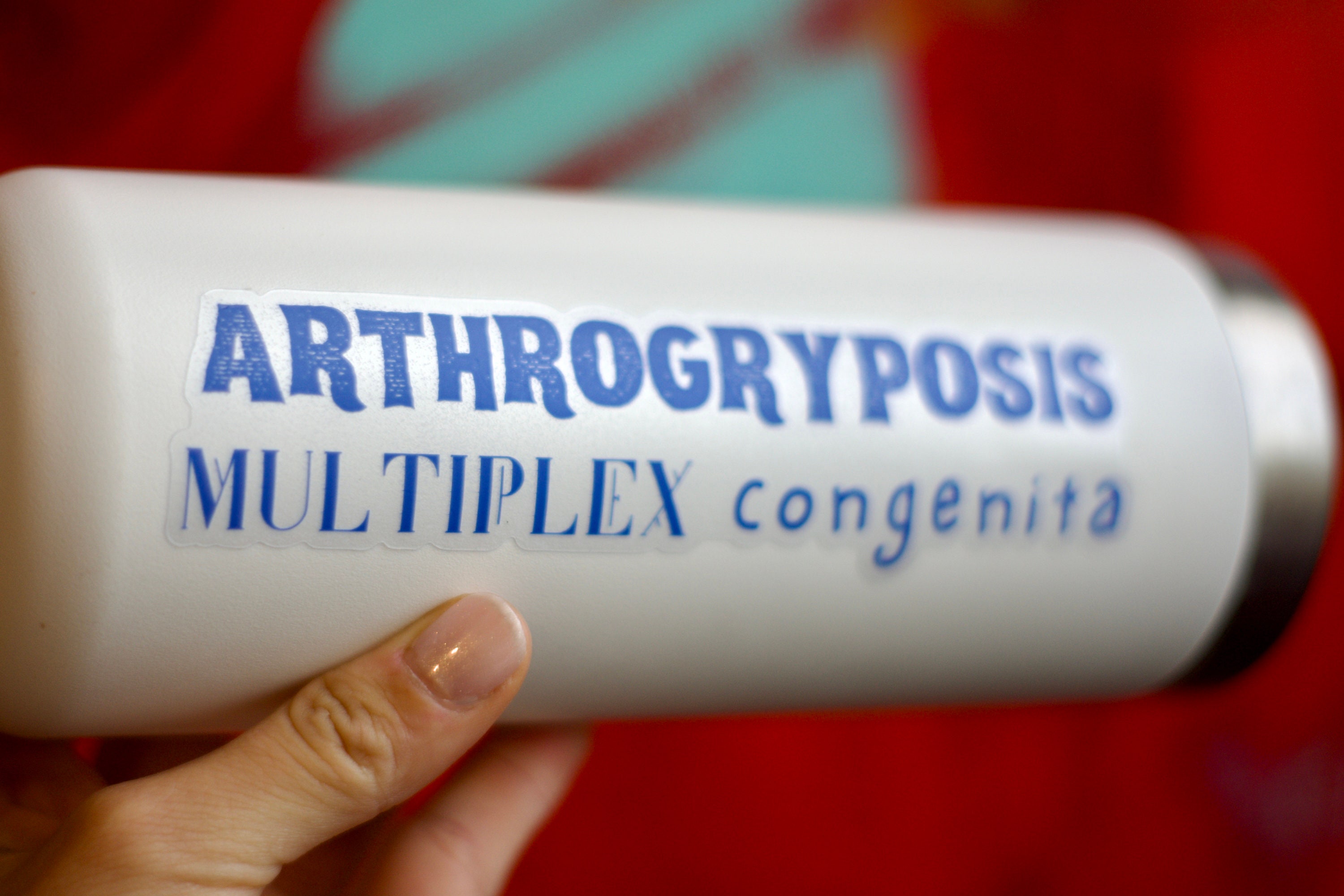 Arthrogryposis Multiplex Congenita Clear Sticker || AMC Awareness ...