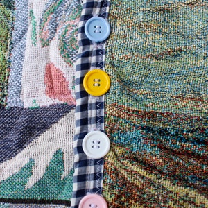 The Lady Handmade Patchwork Vest - Etsy