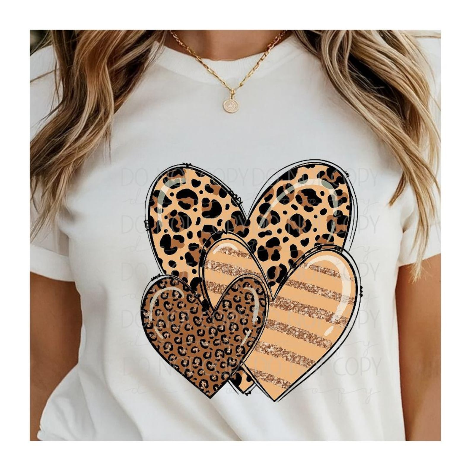 Leopard Print Hearts PNG | Animal Print Valentine Clipart | Glitter ...