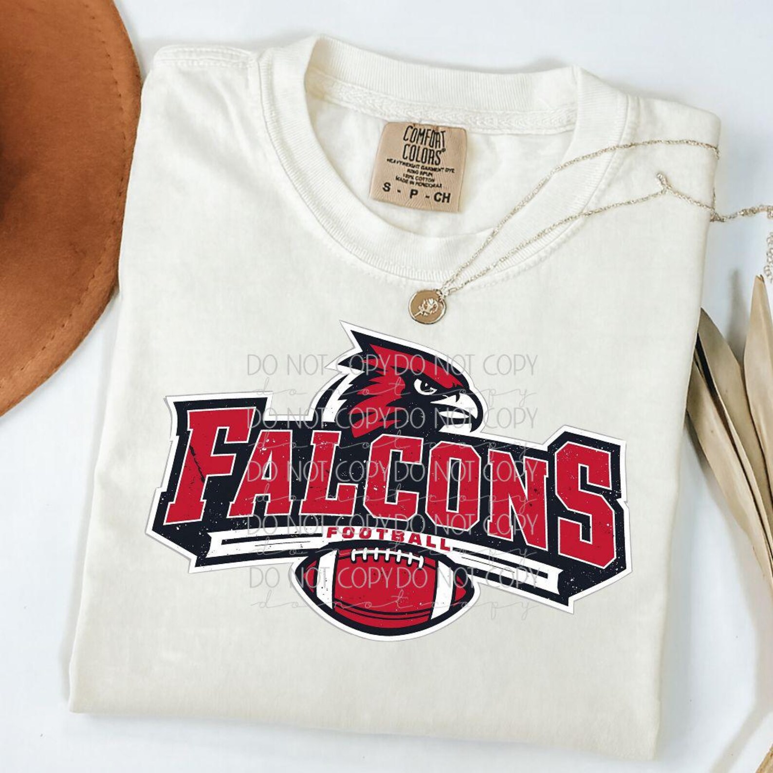 Falcons Football Logo PNG: Red Black White, Transparent Background ...
