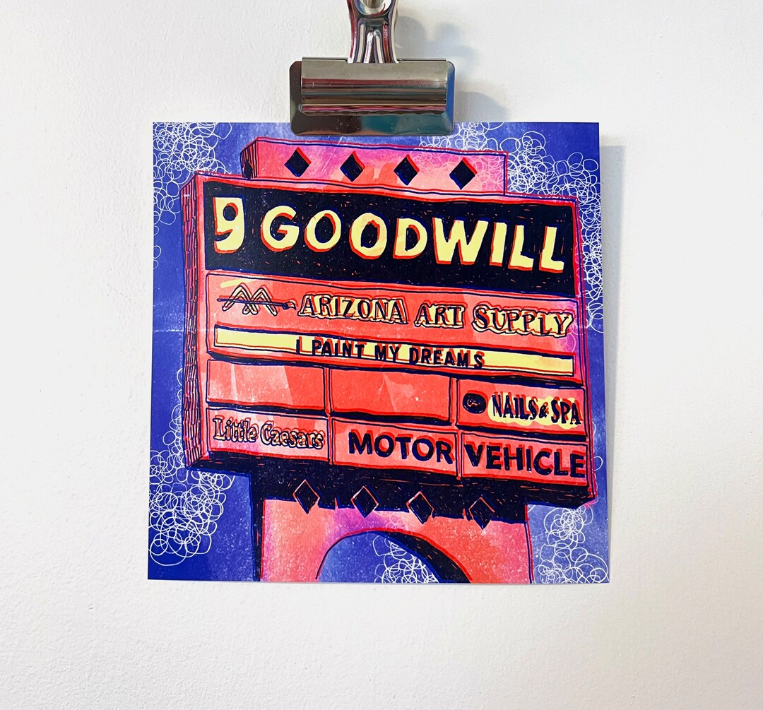 I Paint My Dreams / Goodwill Art Print - Etsy
