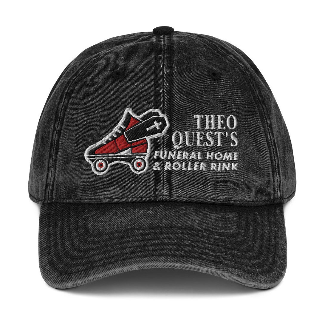 Theo Quest's Funeral Home & Roller Rink Hat - Etsy