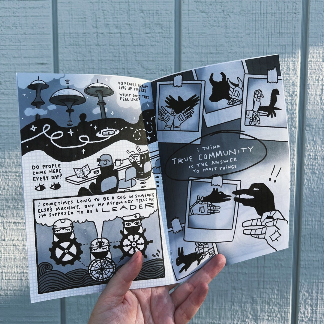 The Imposter, a Comic Zine - Etsy