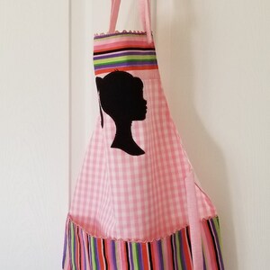 Little Girls Pink Barbie Apron - Etsy