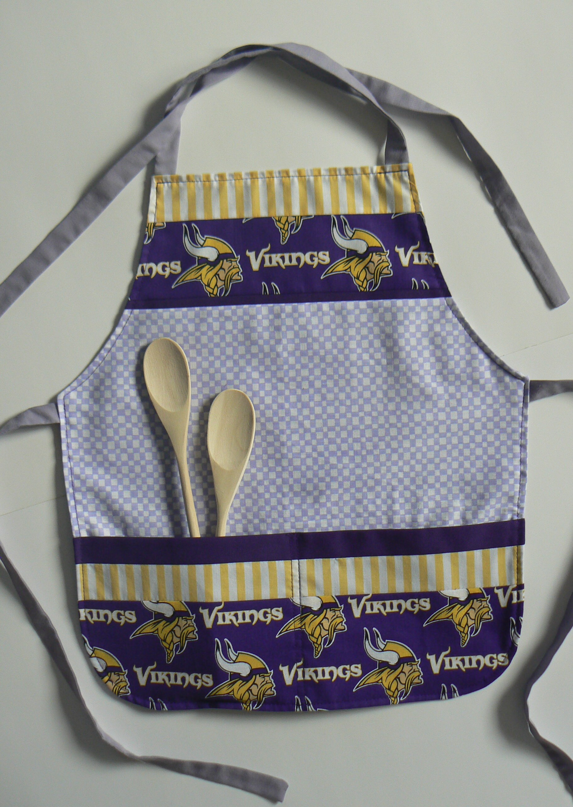 Minnesota Vikings Apron, NFL Apron, Vikings Football, Apron, Kids Apron ...
