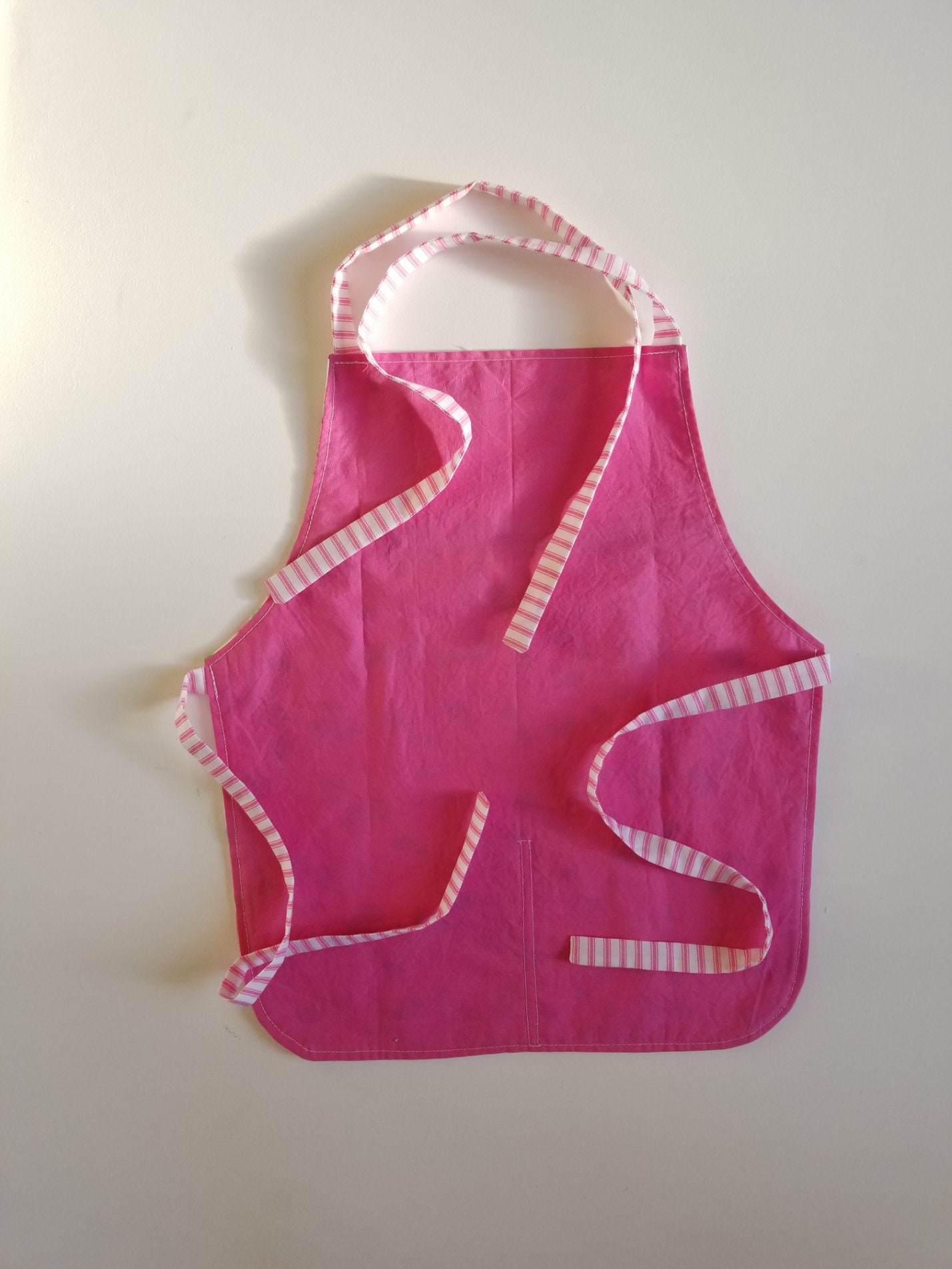 Girls Barbie Apron, Little Girls Apron, Pink Barbie Apron - Etsy