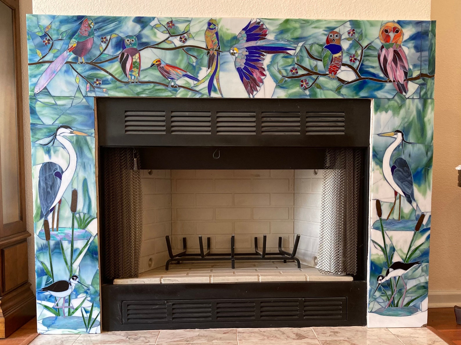 CUSTOM Fireplace Surround Mosaic You Customize Your Own - Etsy