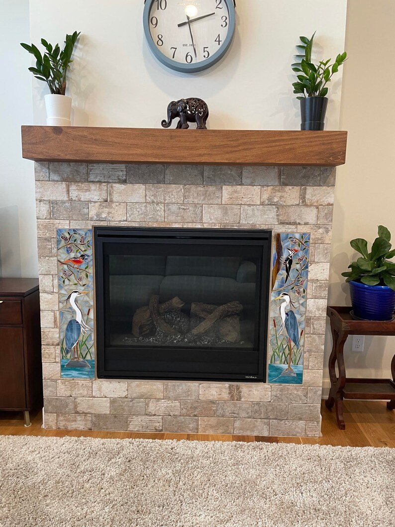 CUSTOM Fireplace Surround Mosaic You Customize Your Own - Etsy