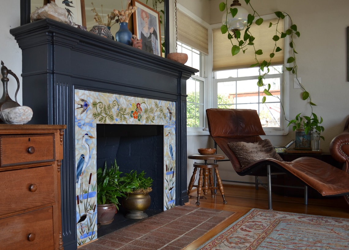 CUSTOM Fireplace Surround Mosaic You Customize Your Own - Etsy