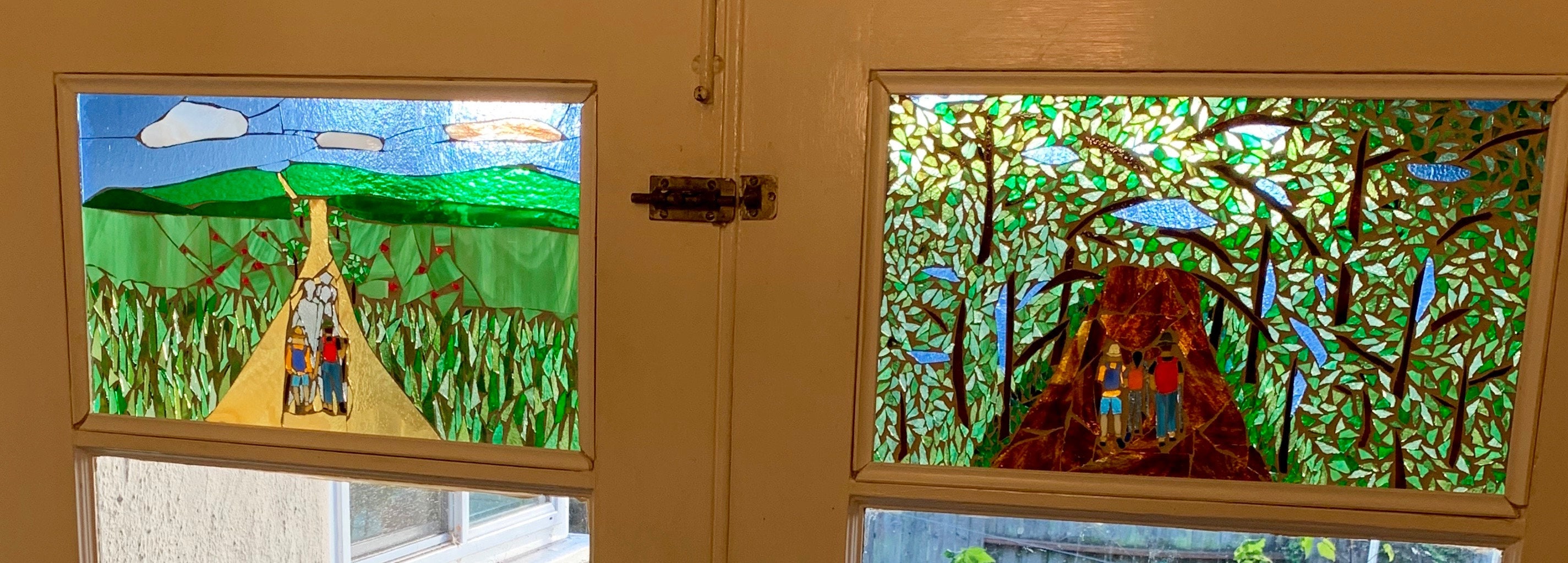 CUSTOM Stained Glass Windows You Customize Your Own Design - Etsy