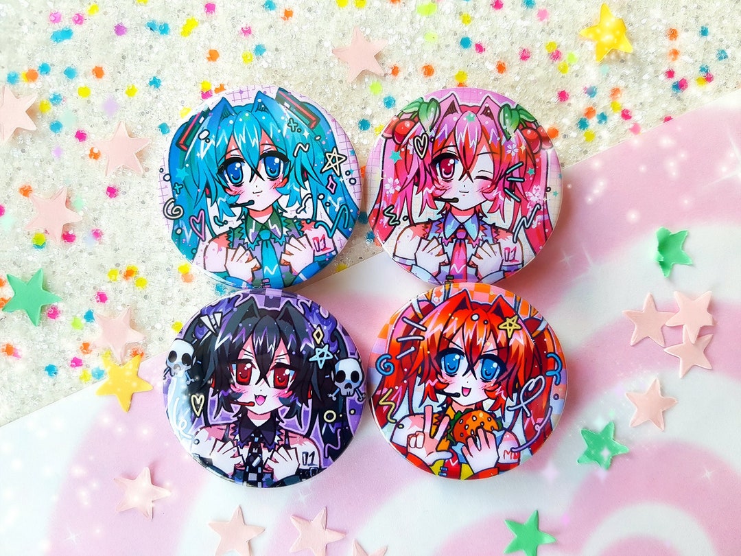 Hatsune Miku Modules 45 MM Buttons - Etsy