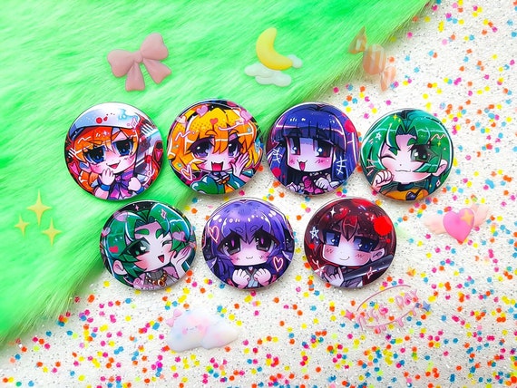 Higurashi No Naku Koro Ni / When They Cry Button Pins - Etsy