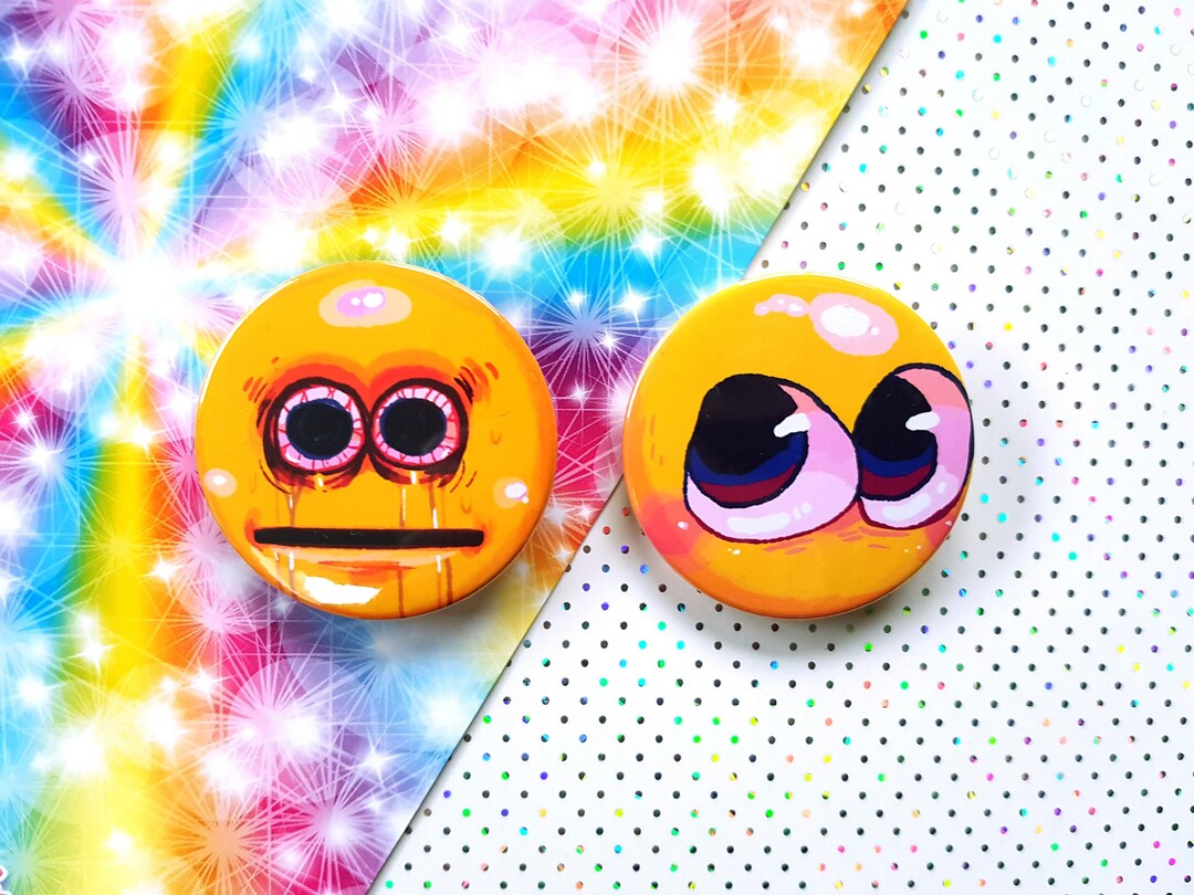 Cursed Emoji's 45 MM Buttons - Etsy Finland